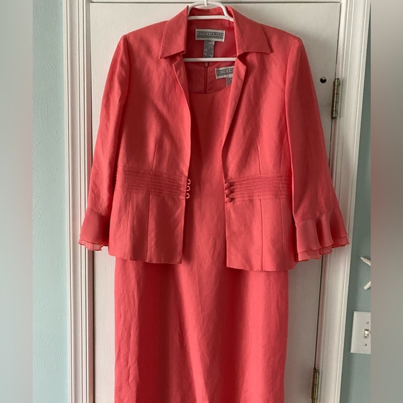 Jessica Howard | Dresses | Jessica Howard Coral Dress And Jacket Set ...